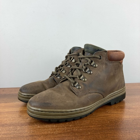 Timberland | Shoes | Vintage Timberland 9s Womens 75m Brown Leather ...